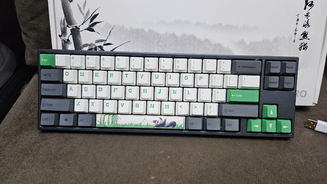 For Sale: Used DUCKY MIYA PRO PANDA V2 MECHANICAL KEYBOARD (CHERRY MX ...
