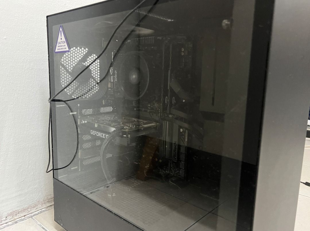 FULLSET | GAMING PC | ALL BLACK STEALTH BUILD, Computers & Tech ...