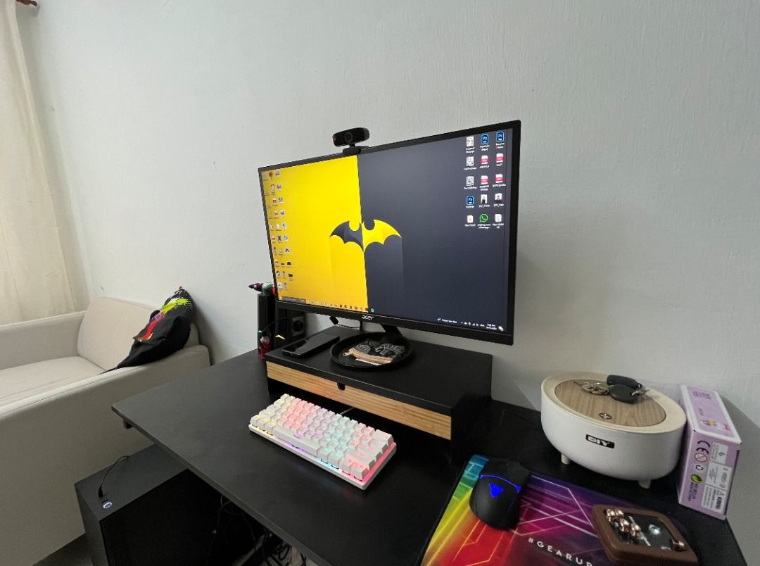 FULLSET | GAMING PC | ALL BLACK STEALTH BUILD, Computers & Tech ...