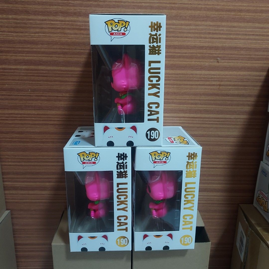Lucky Cat funko pop (2000 limited), Hobbies & Toys, Toys & Games on ...