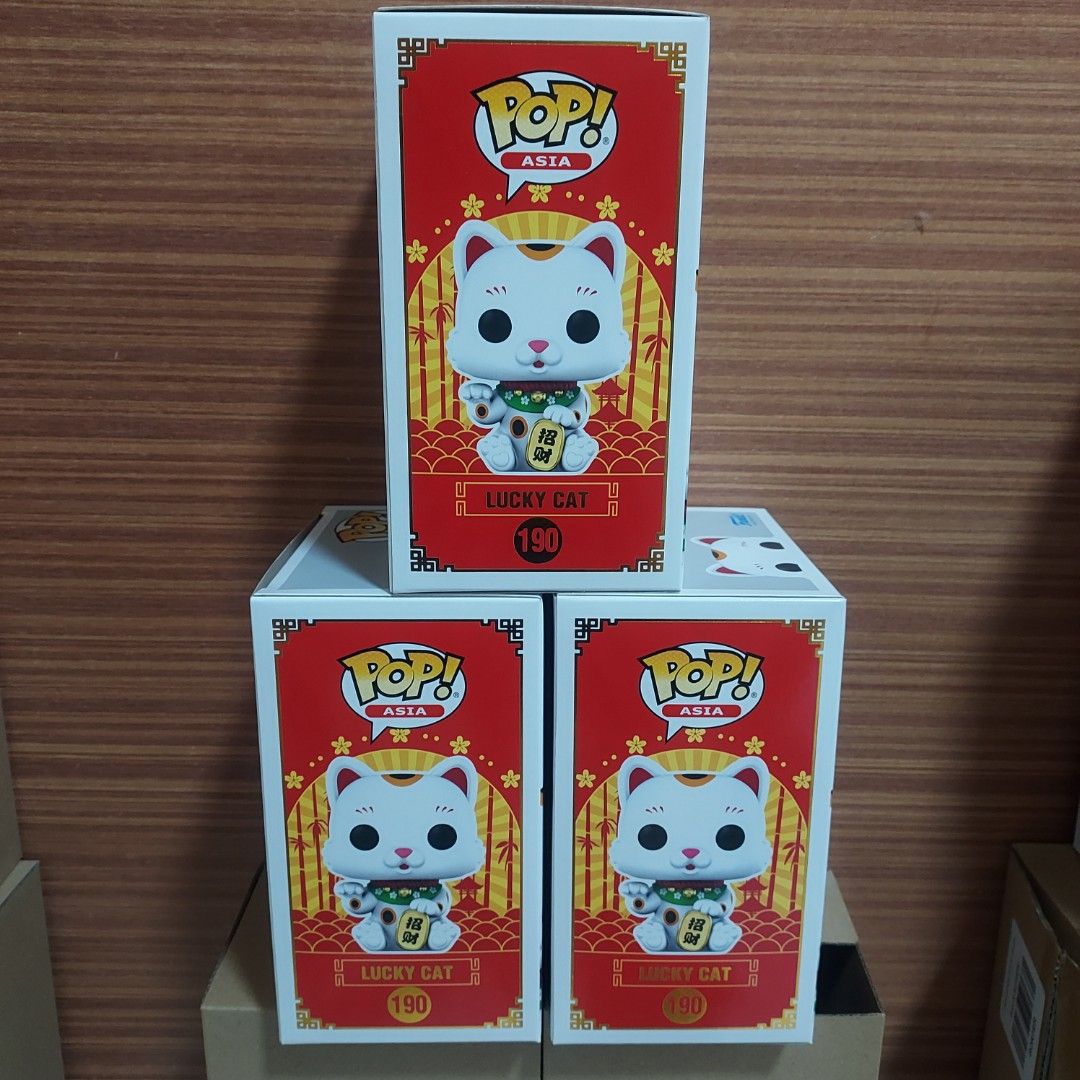 Lucky Cat funko pop (2000 limited), Hobbies & Toys, Toys & Games on ...