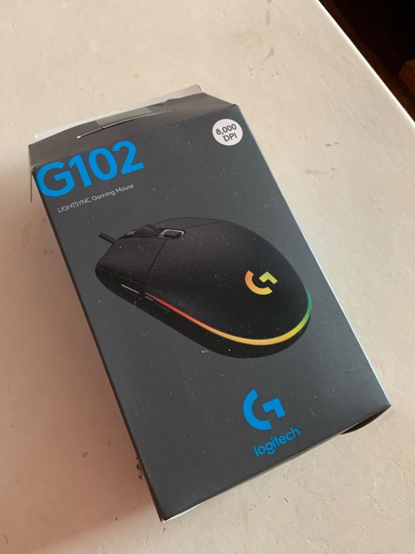 G102 LIGHTSYNC Gaming Mouse, Computers & Tech, Parts & Accessories, Mouse & Mousepads on Carousell