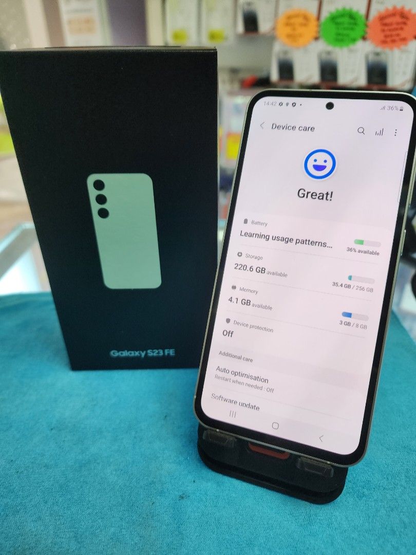 Galaxy S23 FE Mint 256GB, Mobile Phones & Gadgets, Mobile Phones ...