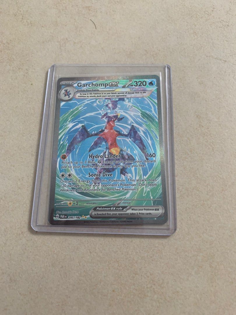 Garchomp ex Paradox Rift, Hobbies & Toys, Toys & Games on Carousell