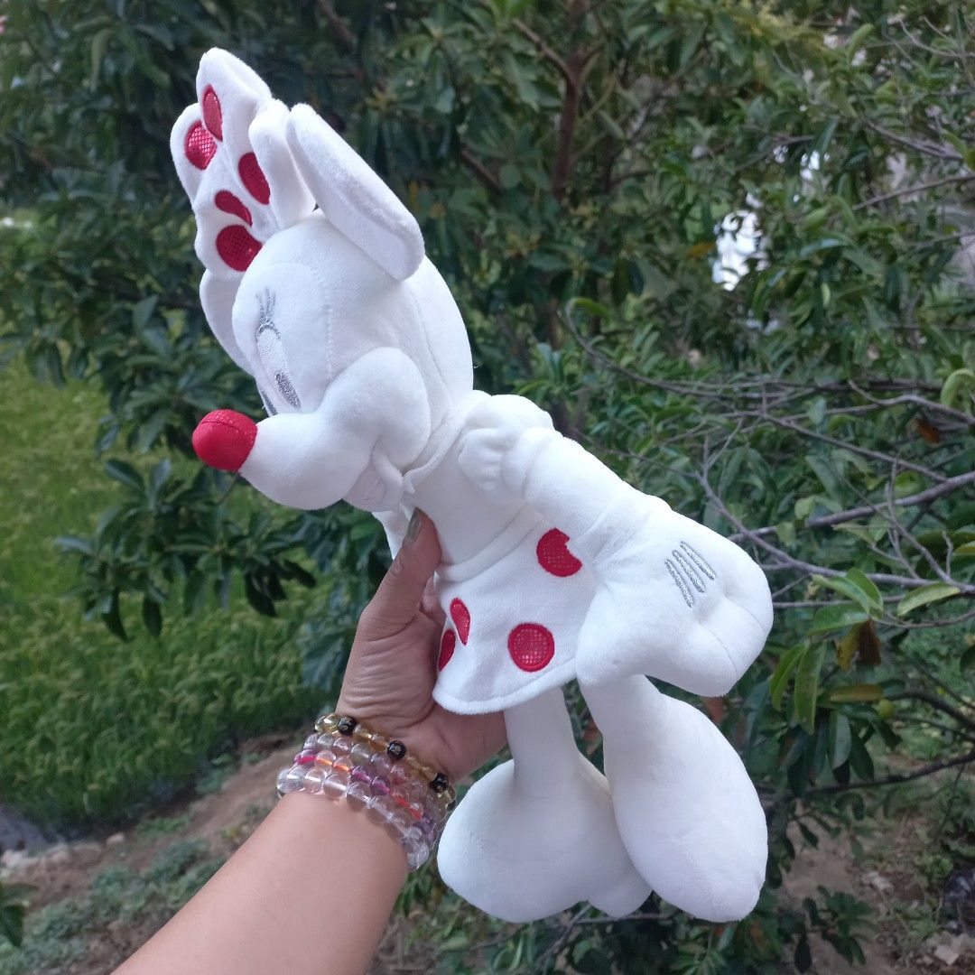 Genuine Orignal Disney Store White Minnie Mouse Soft Plush 16", Hobbies ...
