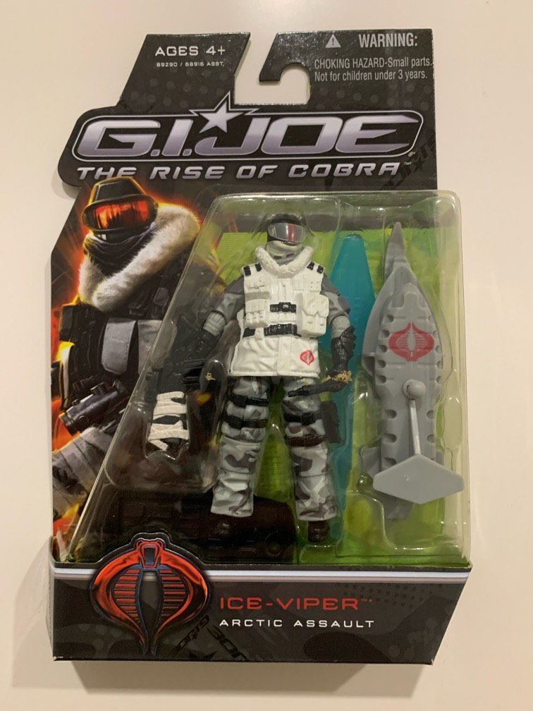 G.I.Joe the rise of cobra Ice-viper attic assault 3.75 inch, Hobbies ...