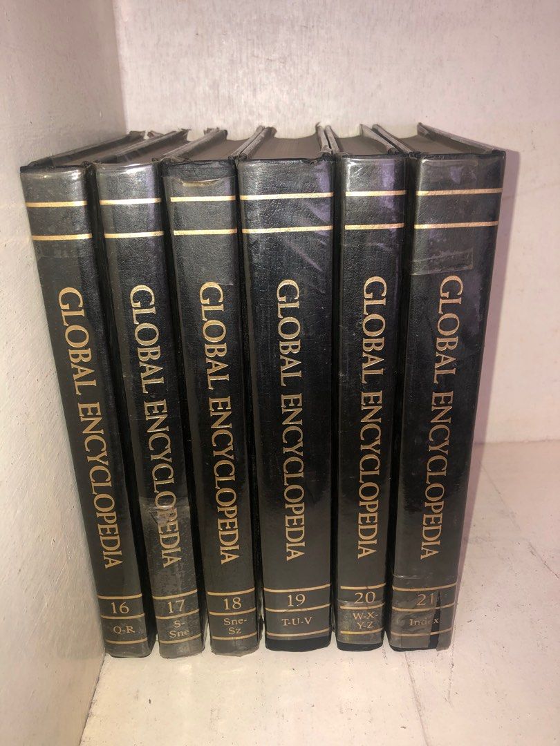 Global Encyclopedia 1-21 books, Hobbies & Toys, Books & Magazines, Assessment Books on Carousell