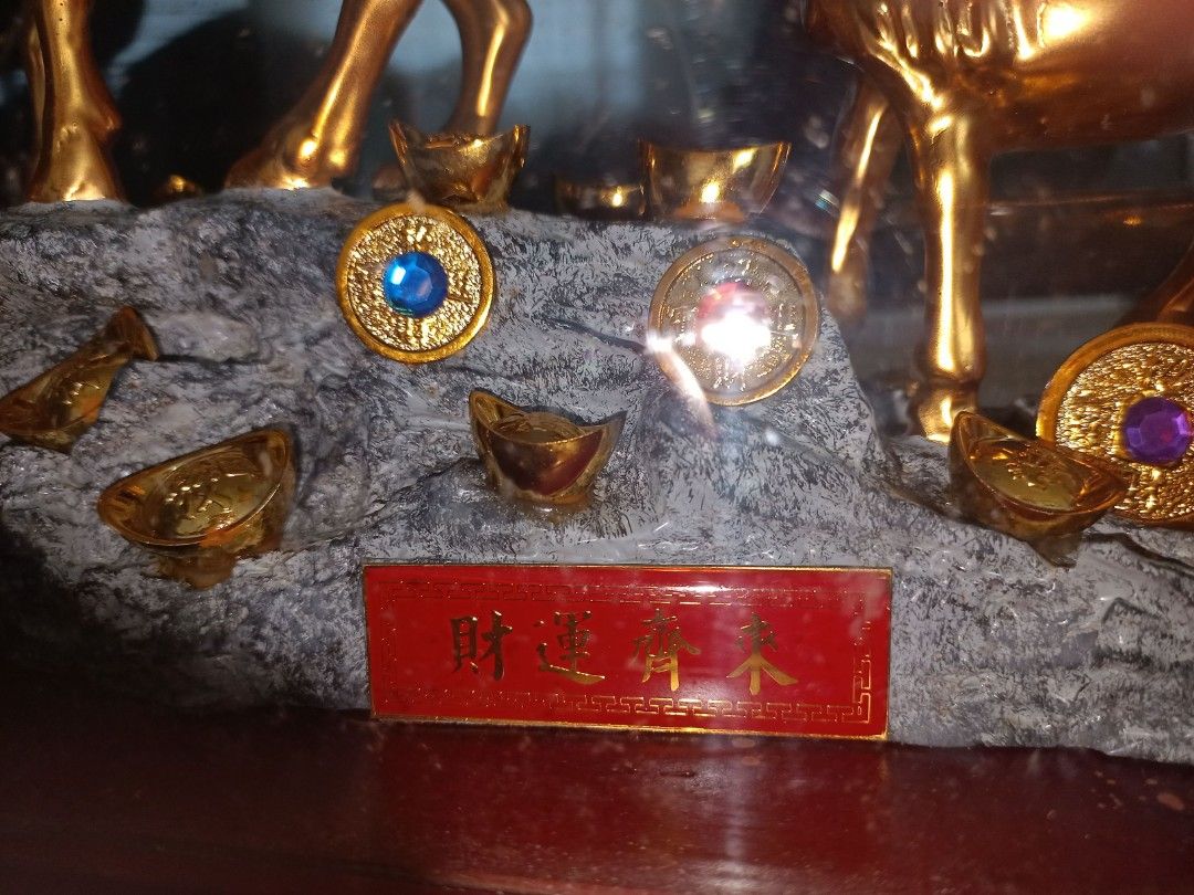 Goats ram Feng Shui moutain vintage collection from genting, Hobbies ...