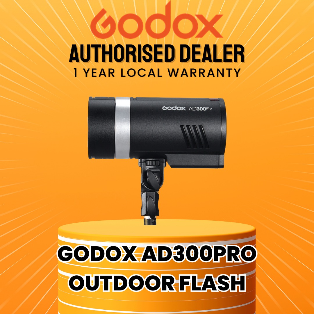 Godox AD300pro AD300 pro Outdoor Flash, Photography, Photography Accessories, Flashes on Carousell