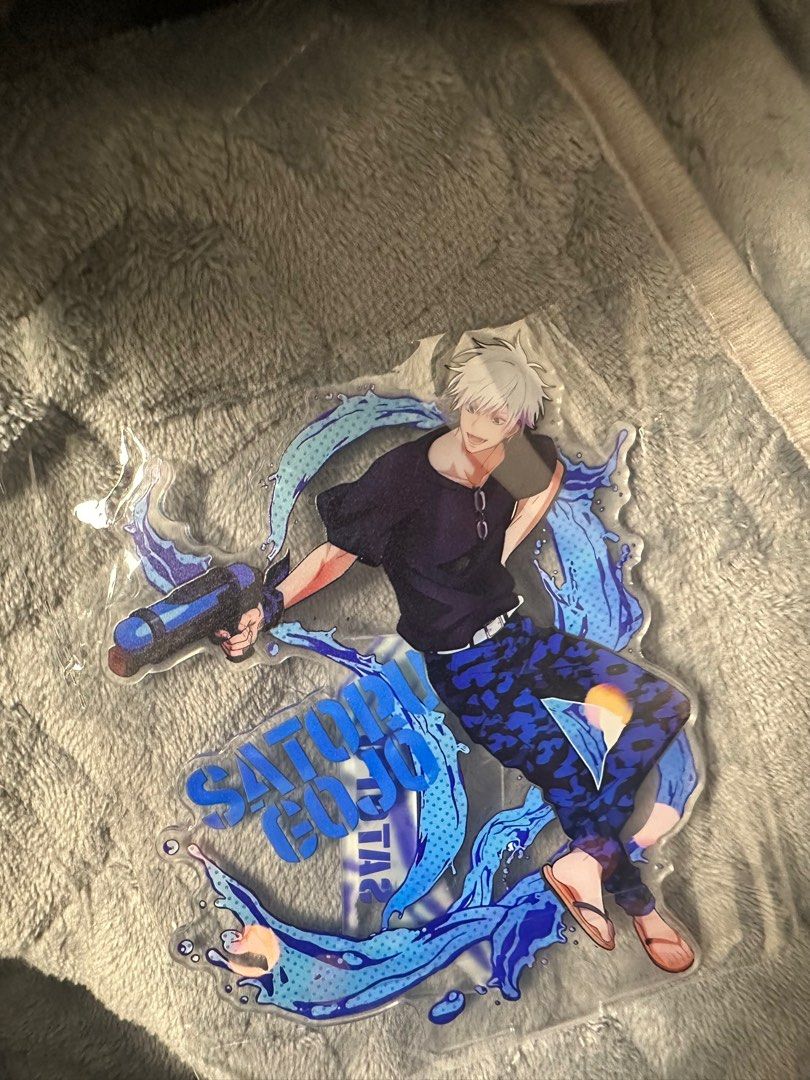 Gojo Satoru Acrylic Stand, Hobbies & Toys, Memorabilia & Collectibles ...