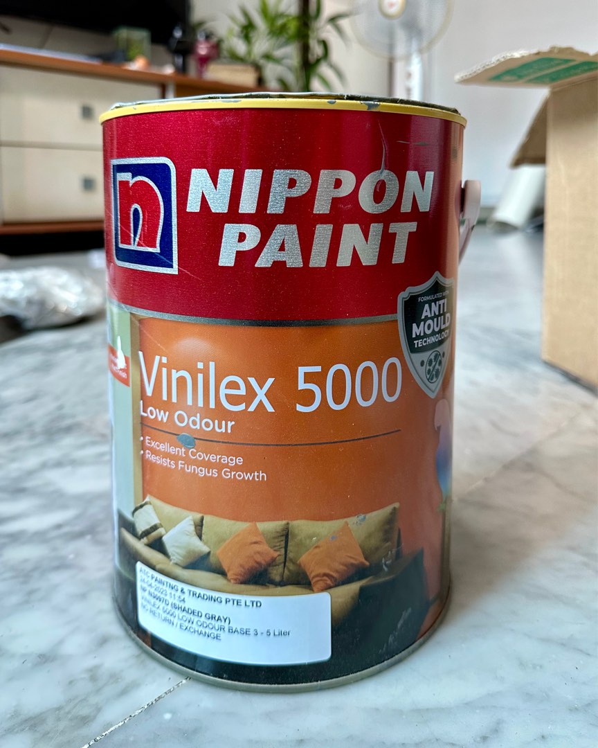 Grey Nippon paint, Furniture & Home Living, Home Improvement ...