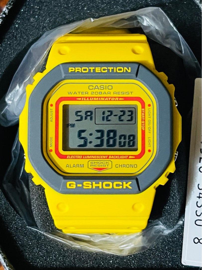 G-SHOCK DW-5610Y, Men's Fashion, Watches & Accessories, Watches on ...