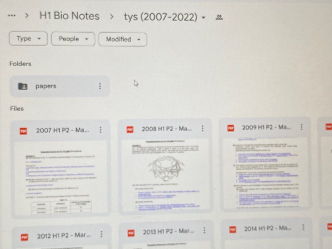 H1 Biology (GCE A-levels) JC notes + TYS, Hobbies & Toys, Books ...
