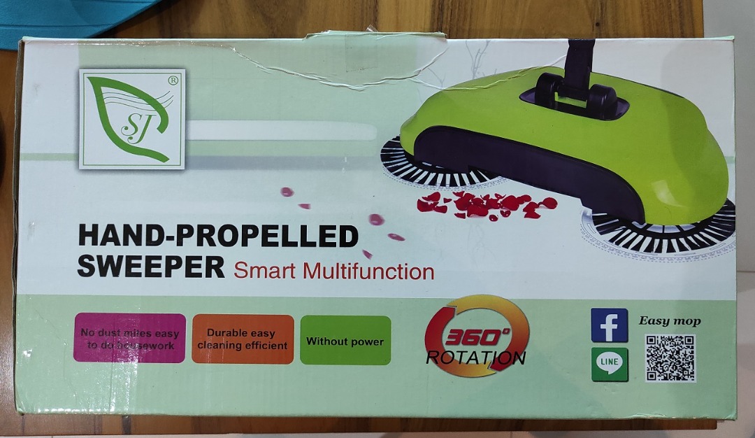 Hand propelled Sweeper - auto-smart multi function, Furniture & Home ...