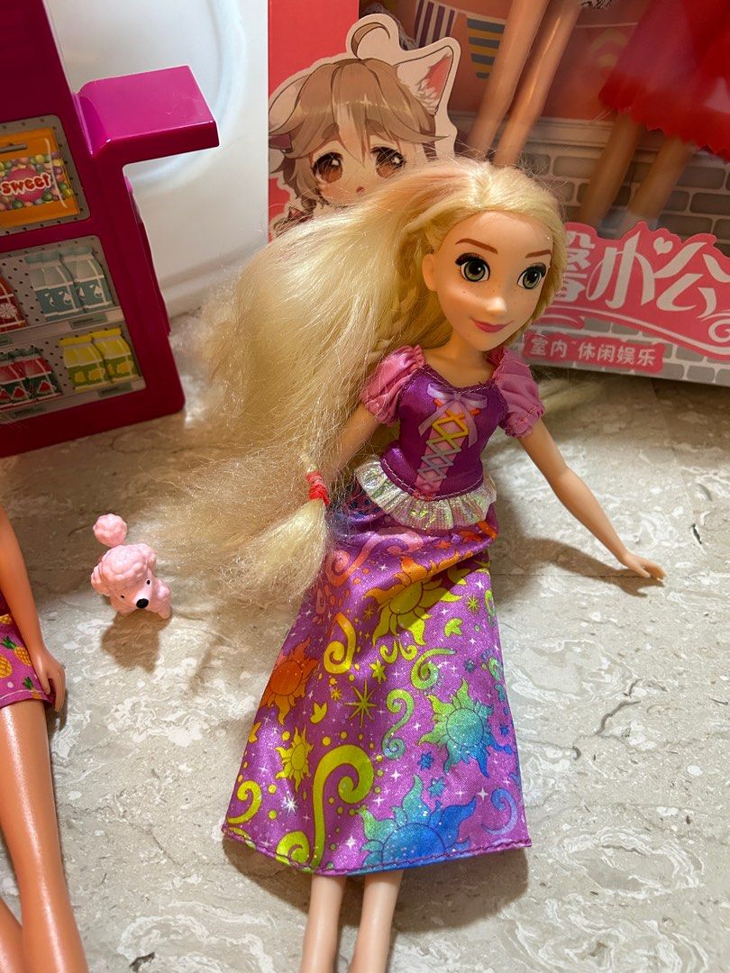 Hasbro Barbie Doll & Rapunzle Bundle, Hobbies & Toys, Toys & Games on ...