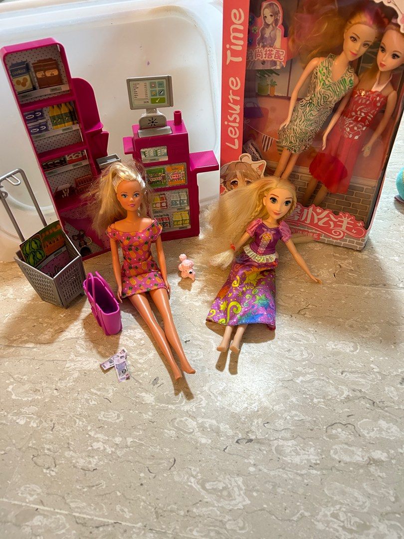 Hasbro Barbie Doll & Rapunzle Bundle, Hobbies & Toys, Toys & Games on ...