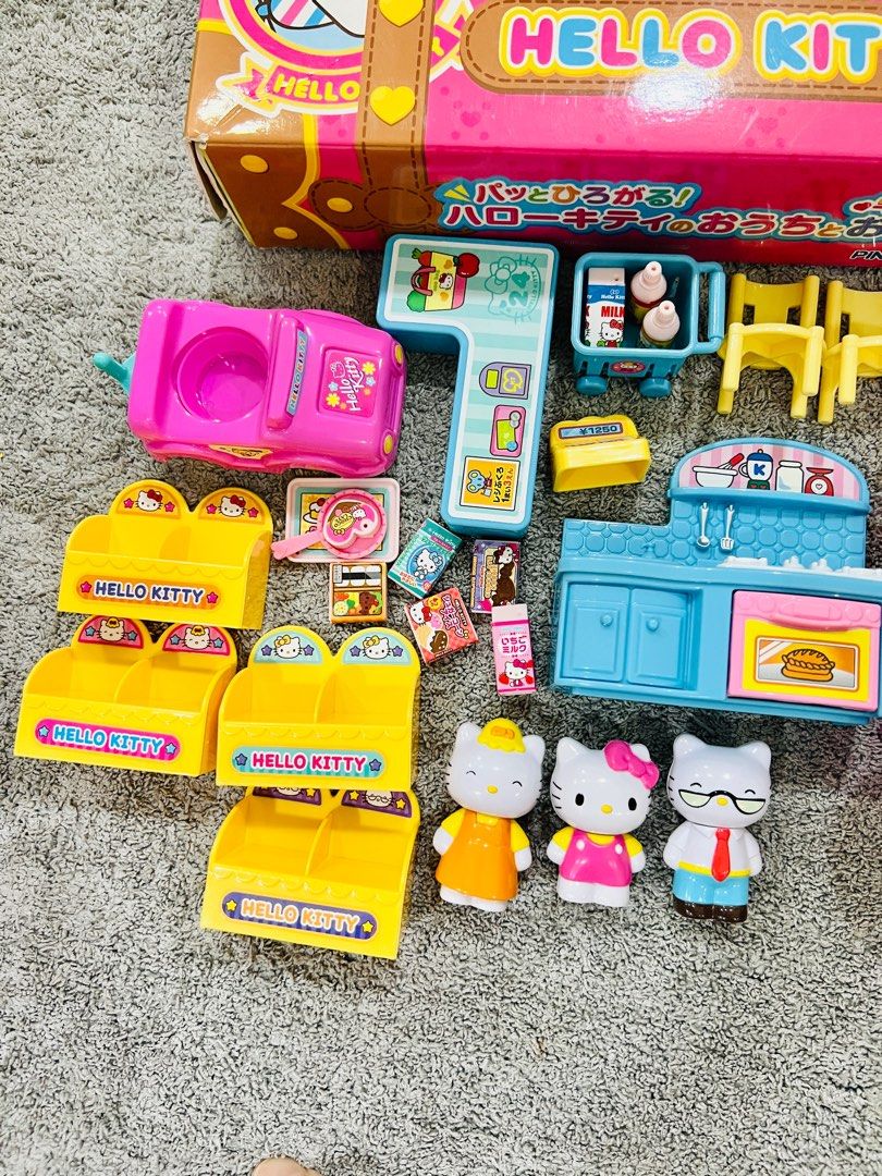 Hello kitty play set, Hobbies & Toys, Toys & Games on Carousell