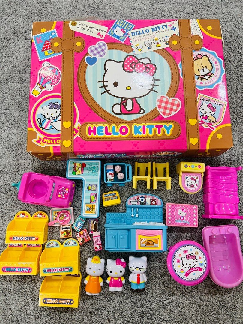 Hello kitty play set, Hobbies & Toys, Toys & Games on Carousell