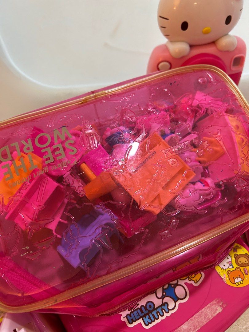 Hello Kitty Bundle: Computer/ Cashier/ Handphone/ Camera/ Mini figurine ...
