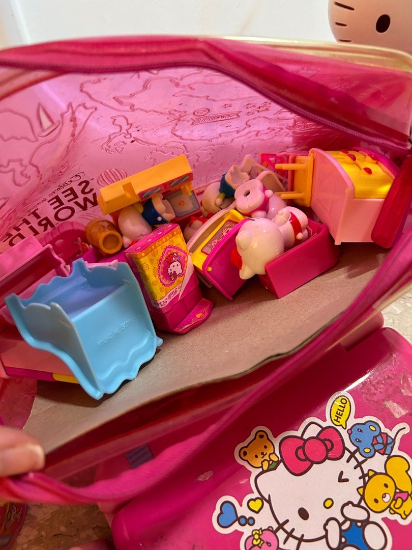 Hello Kitty Bundle: Computer/ Cashier/ Handphone/ Camera/ Mini figurine ...