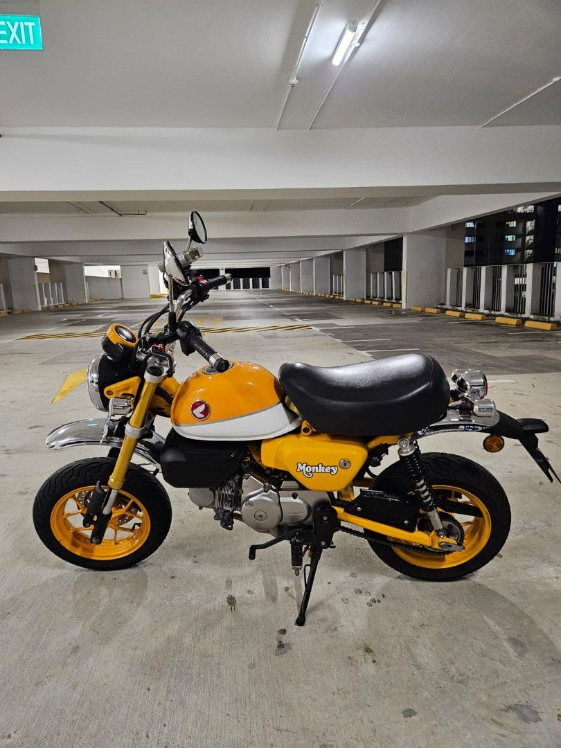 Honda Monkey 125, Motorcycles, Motorcycles for Sale, Class 2B on Carousell