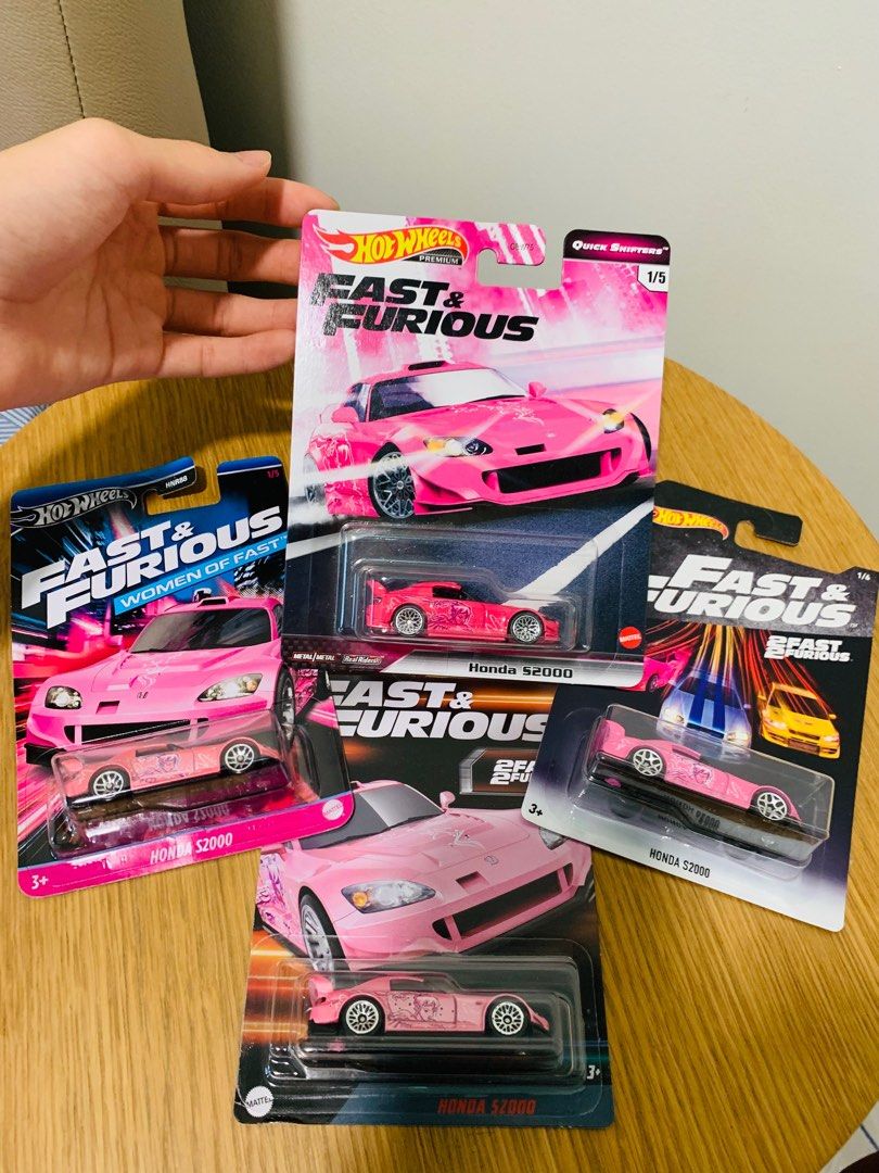 Hot Wheels Fast and Furious Honda S2000 Pink Suki (Pls read disc), Hobbies & Toys, Toys & Games ...
