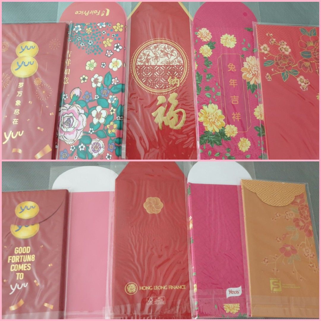 (Hunterz-Bazaar 6 to 8 packs @ $5.88) Festive Cny Ang Pow Packs ...