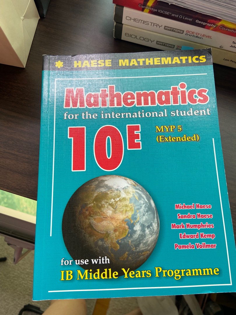 IB mathematics textbook, Hobbies & Toys, Books & Magazines, Textbooks ...