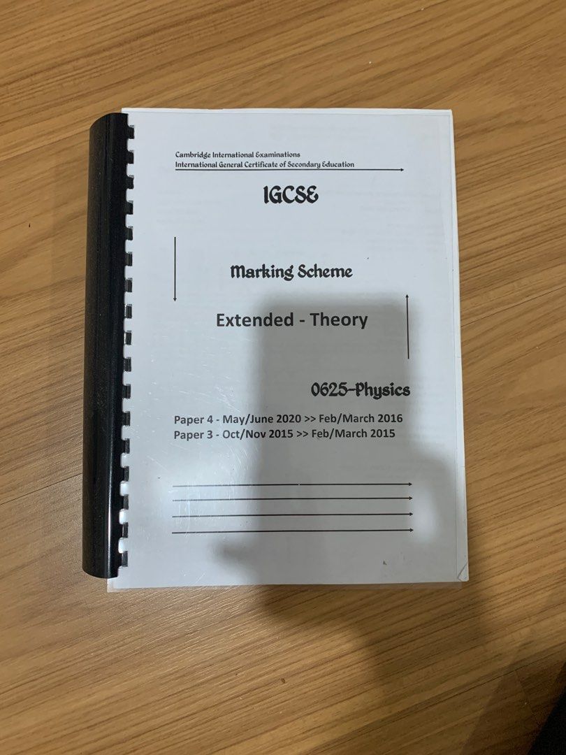 IGCSE 0625 PHYSICS, Hobbies & Toys, Books & Magazines, Textbooks on ...