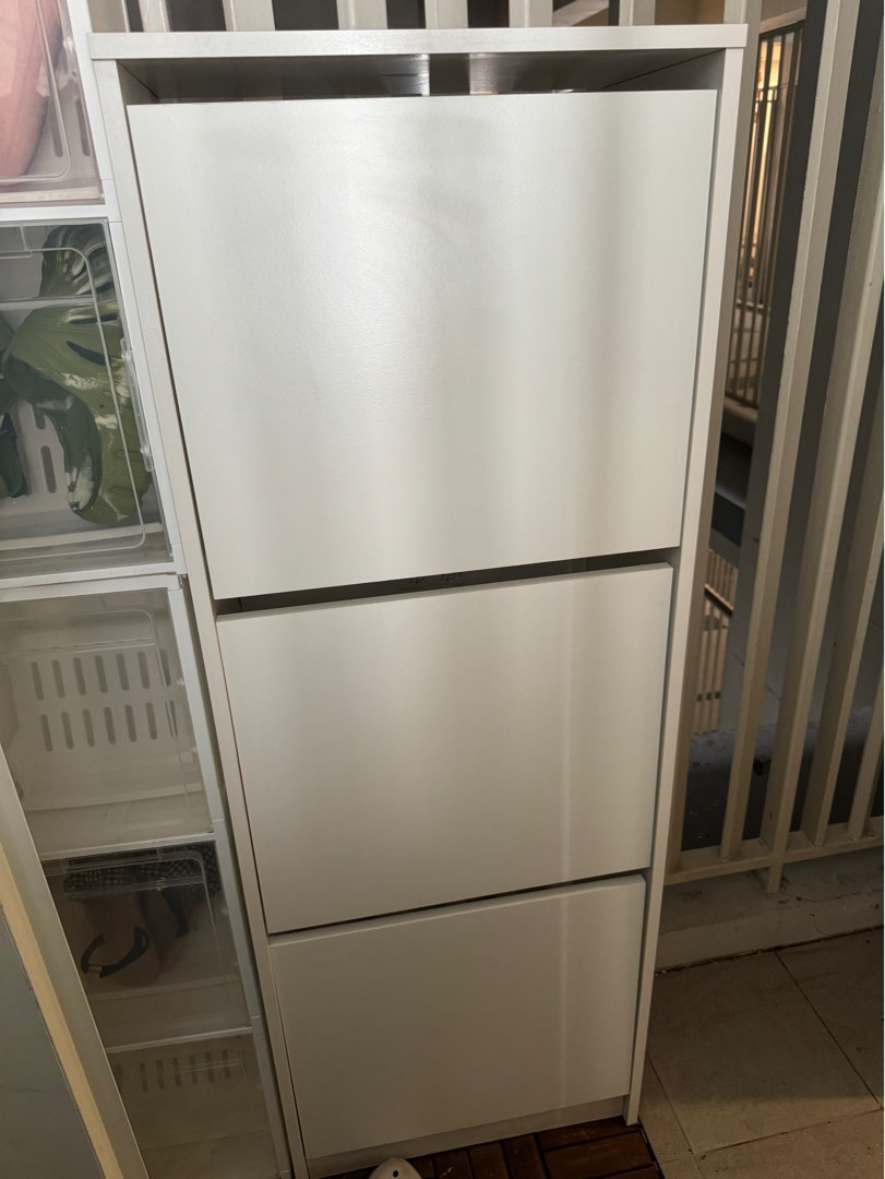 Ikea Bissa Shoe Rack, Furniture & Home Living, Furniture, Shelves ...