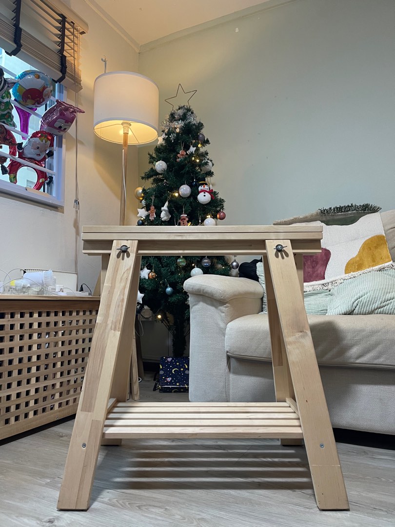 IKEA Finnvard Trestle Leg, Furniture & Home Living, Furniture, Tables ...