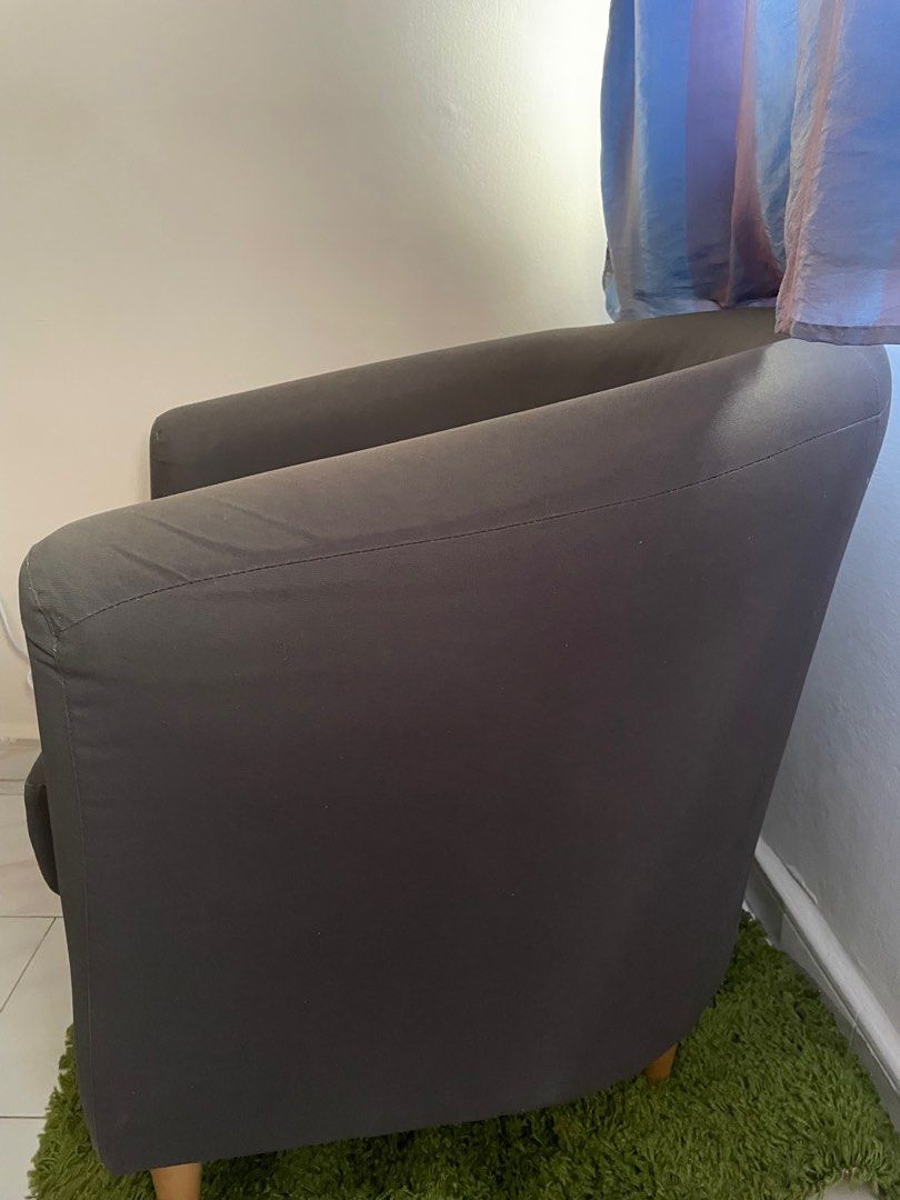 IKEA One Seater Sofa, Furniture & Home Living, Furniture, Sofas on ...