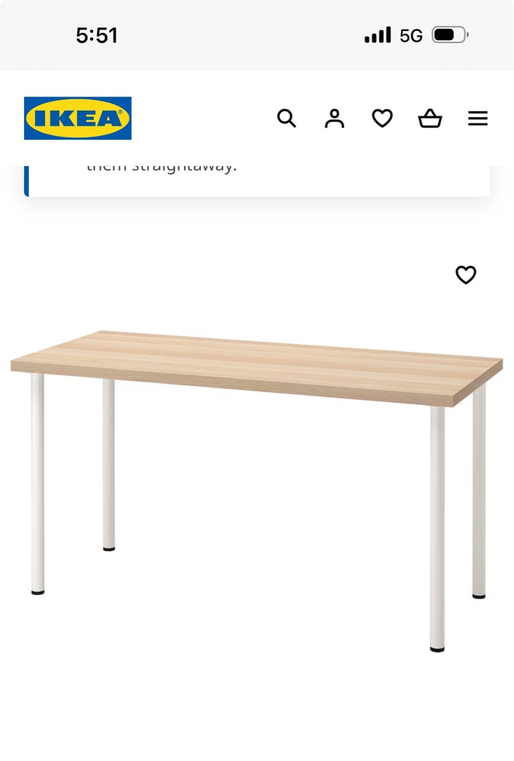 IKEA tables for free!, Furniture & Home Living, Furniture, Tables ...