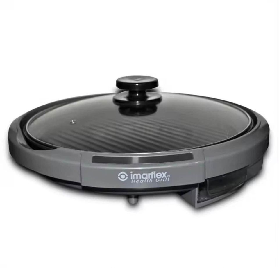 Imarflex 8 in 1 Health Grill Non-stick Plate with Oil Drip Tray Condition: New Brand New, TV ...