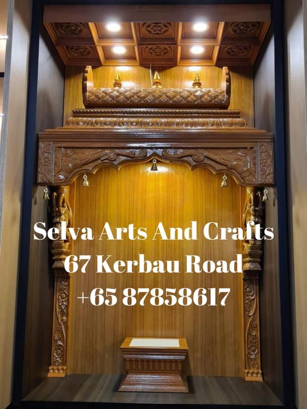 Indian Hindu Pooja Prayer Altar, Women's Fashion, Muslimah Fashion ...