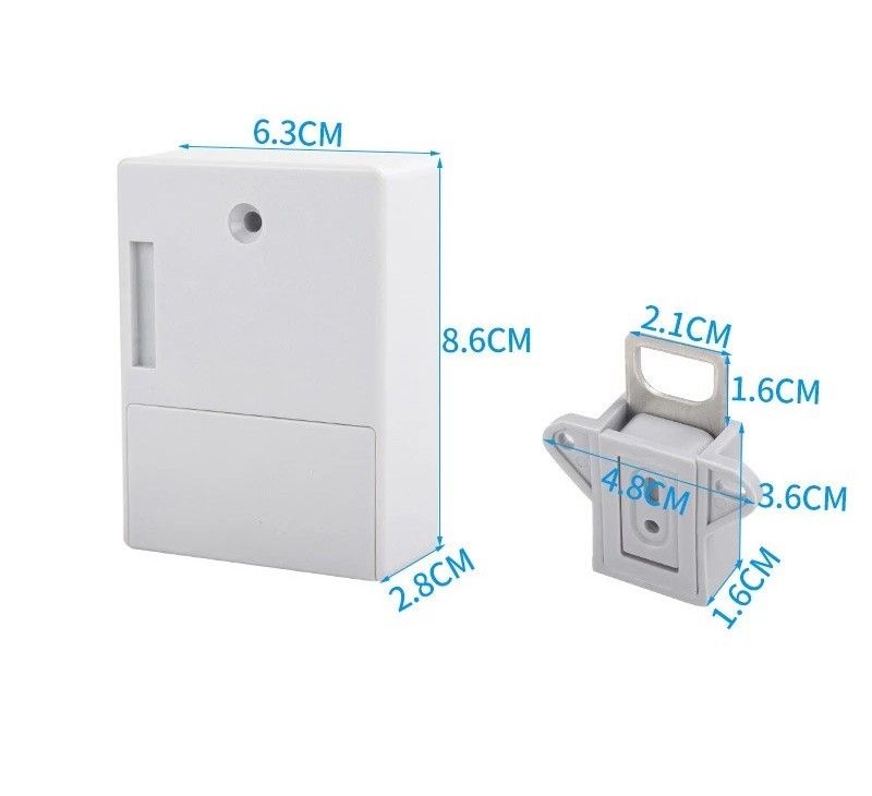 Invisible sensor lock EMID IC card digital drawer lock cabinet lock ...