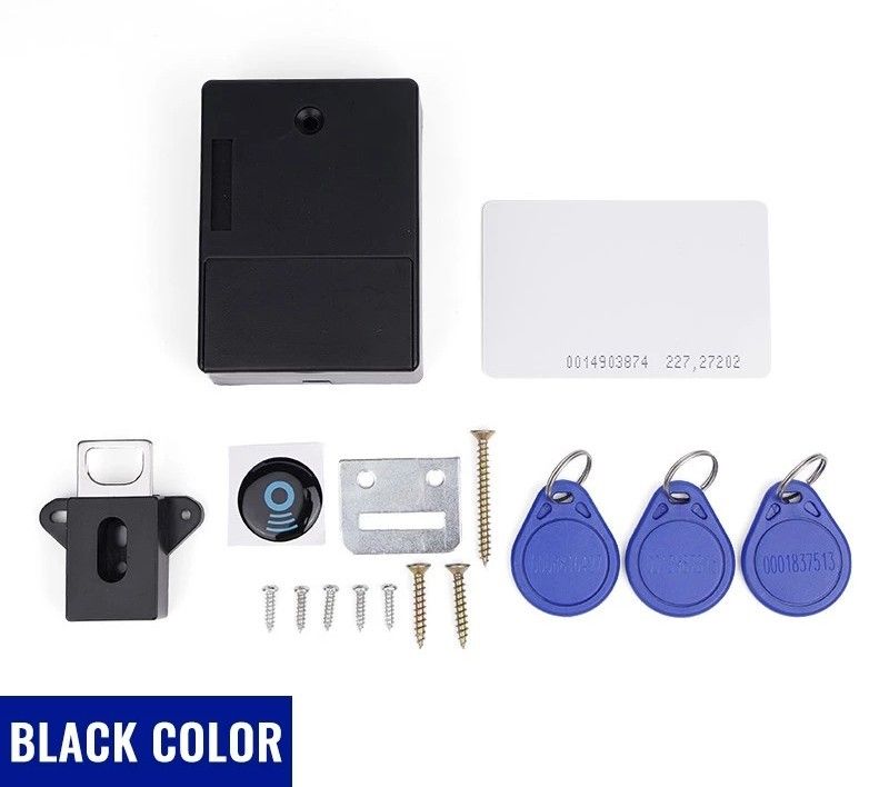 Invisible sensor lock EMID IC card digital drawer lock cabinet lock ...