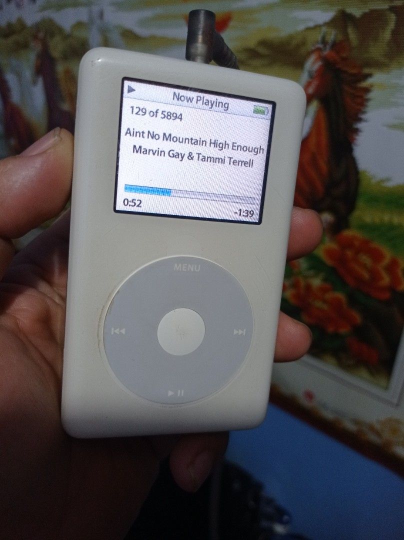 Ipod classic 1st Gen. 60gb with 5894 songs, Audio, Portable Music ...