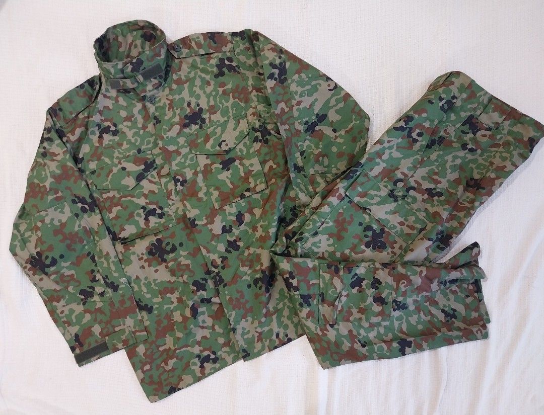 JAPANESE JSDF JIETAI MILITARY ISSUED 2015 with no belt, Men's Fashion ...