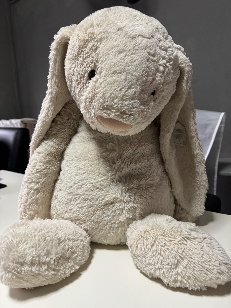 Jellycat Really Big Bashful Bunny 67cm, Hobbies & Toys, Toys & Games on Carousell