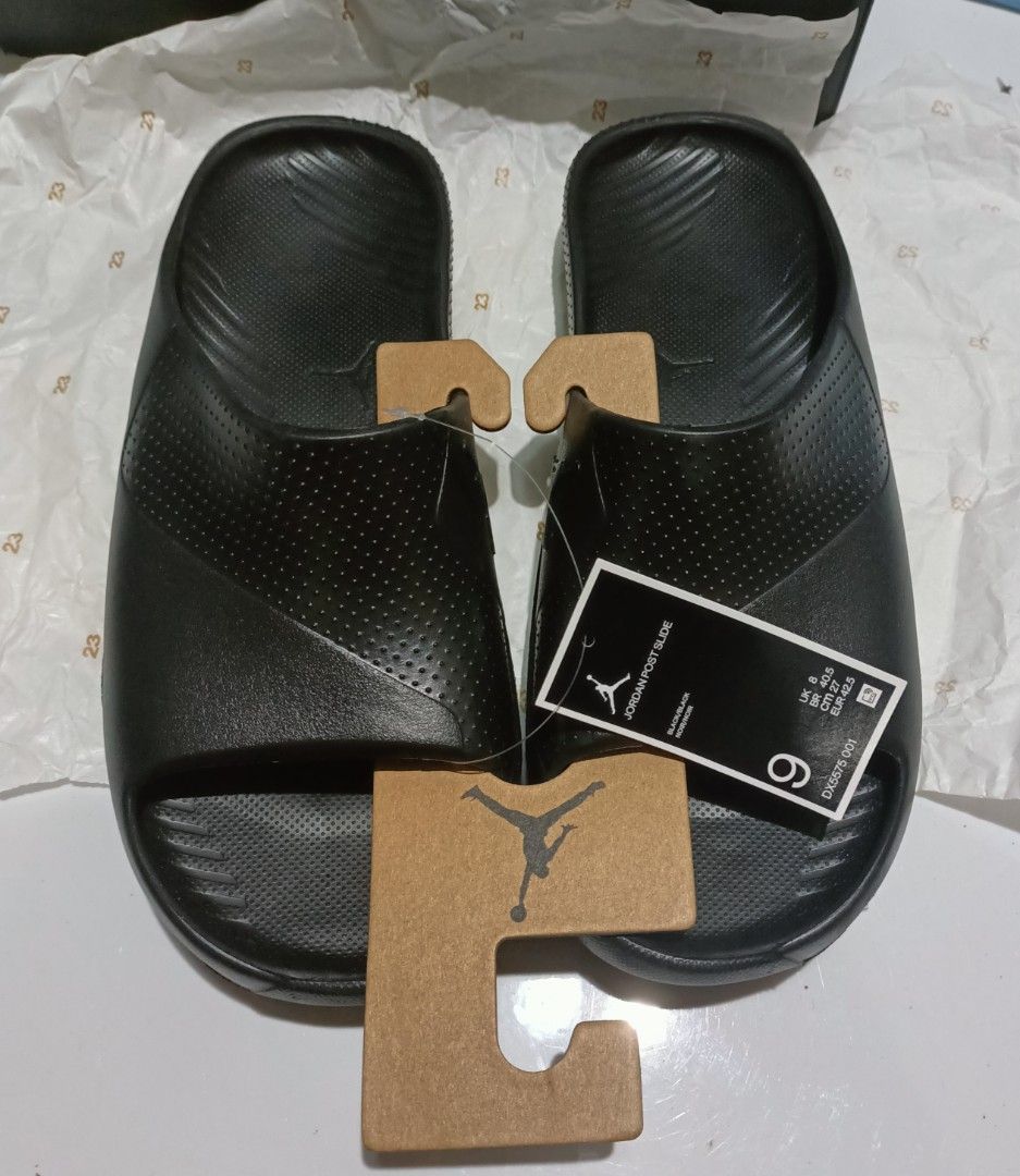 Jordan post slide, Men's Fashion, Footwear, Slippers & Slides on Carousell
