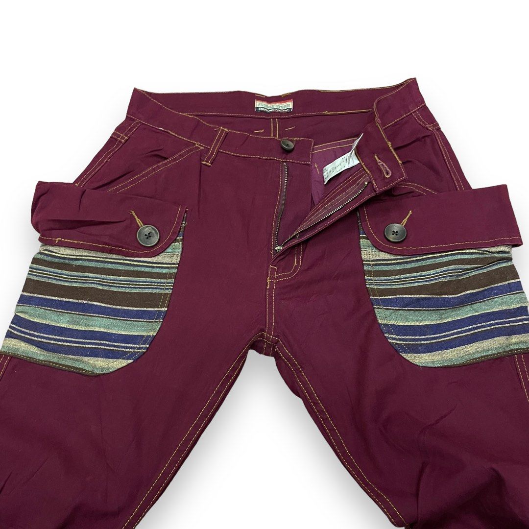 Jungle Storm Cargo Native Pants, Luxury, Apparel on Carousell