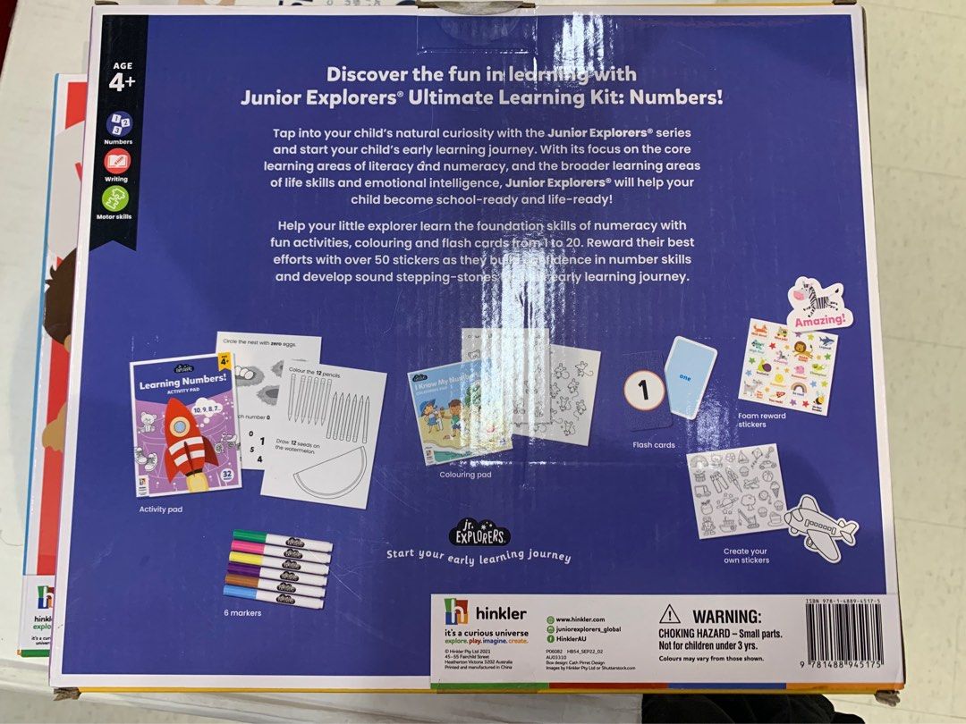 Junior Explorers Ultimate Activity Kit: I Did It! Numbers, Hobbies ...