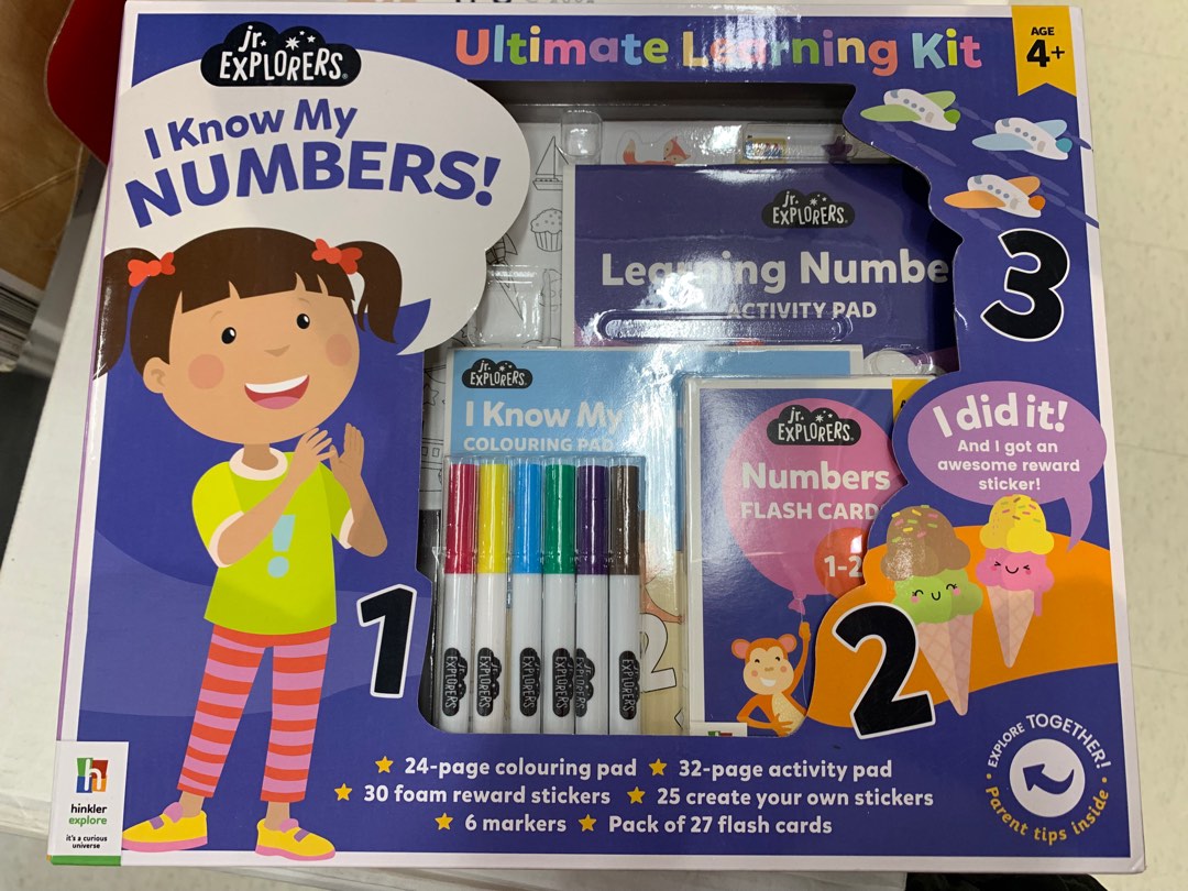 Junior Explorers Ultimate Activity Kit: I Did It! Numbers, Hobbies ...