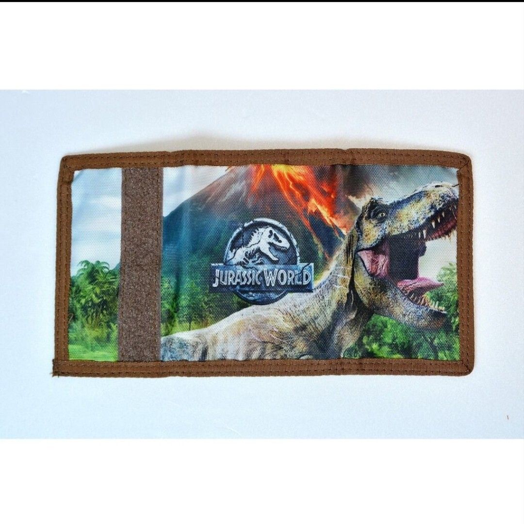 JURASSIC WORLD 2 Trifold Wallet T-Rex Brown for Kids / Youth, Hobbies ...