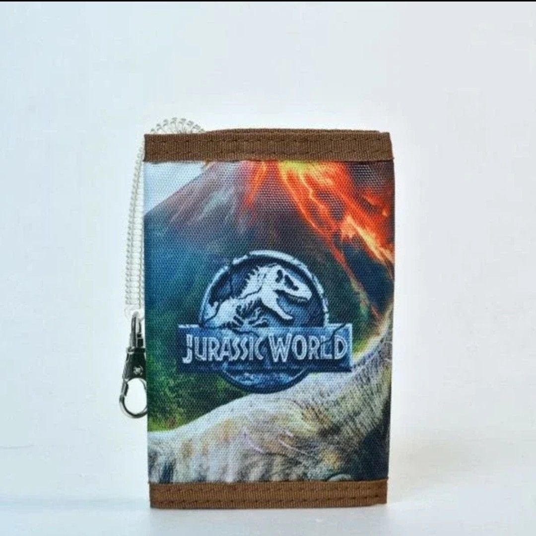 JURASSIC WORLD 2 Trifold Wallet T-Rex Brown for Kids / Youth, Hobbies ...