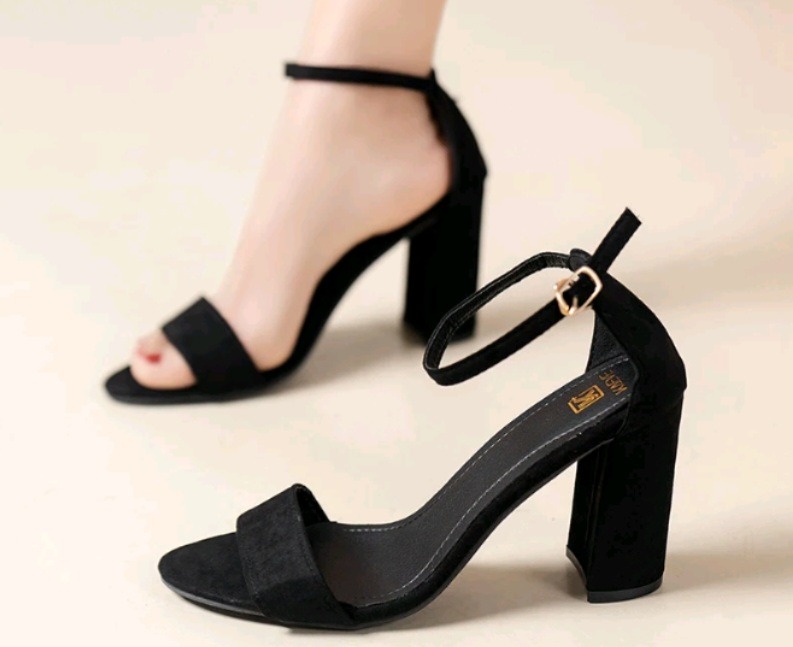 Kaeve| Black 3 Inches Heels for Women, Women's Fashion, Footwear, Heels ...