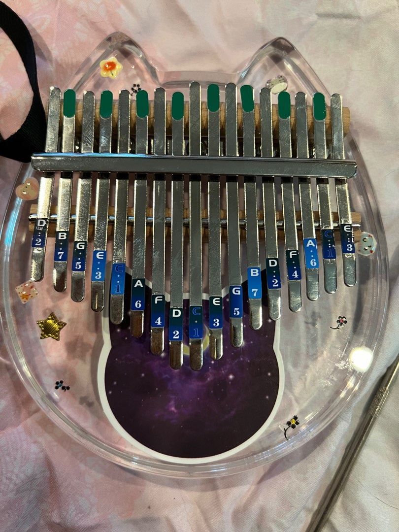 Cute Cat Kalimba, Hobbies & Toys, Music & Media, Musical Instruments on ...