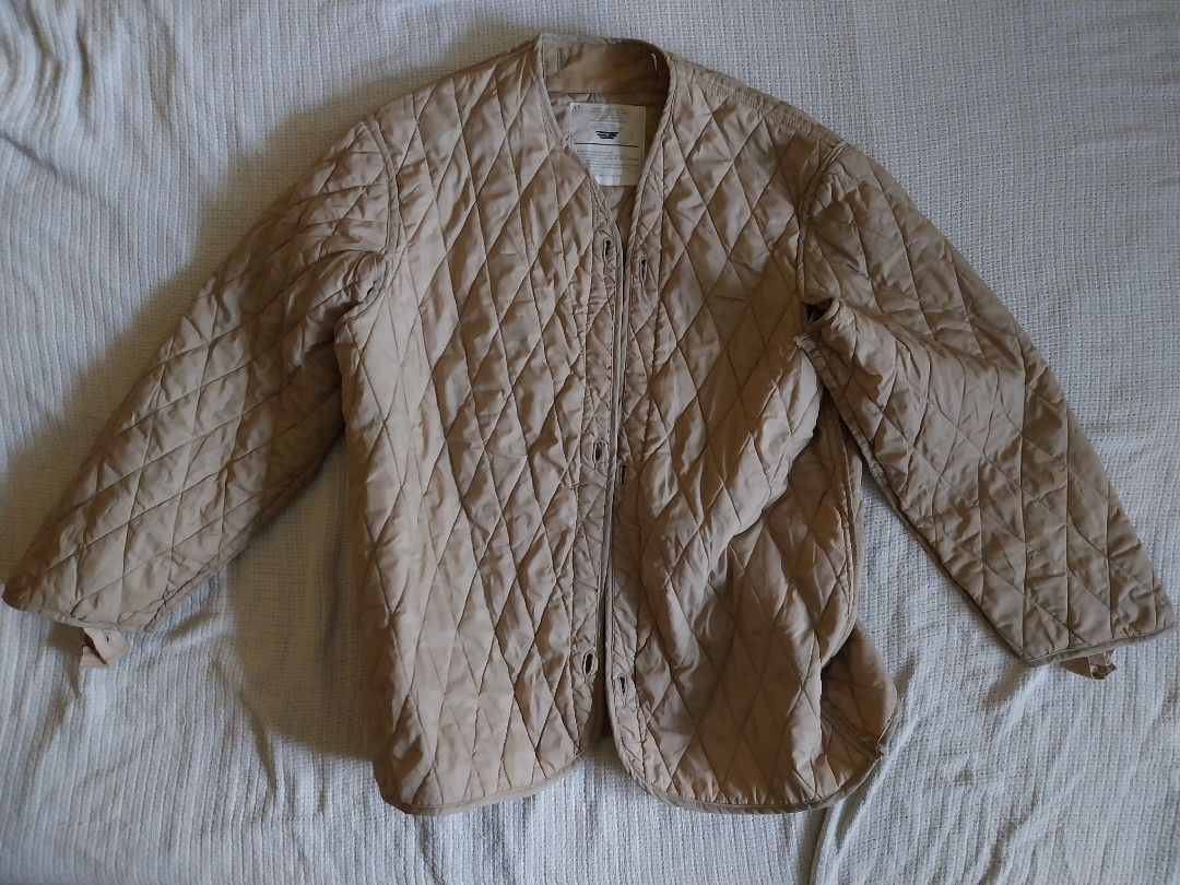 Khaki Saudi M65 DESERT Field Jacket with inner liner, Men's Fashion ...