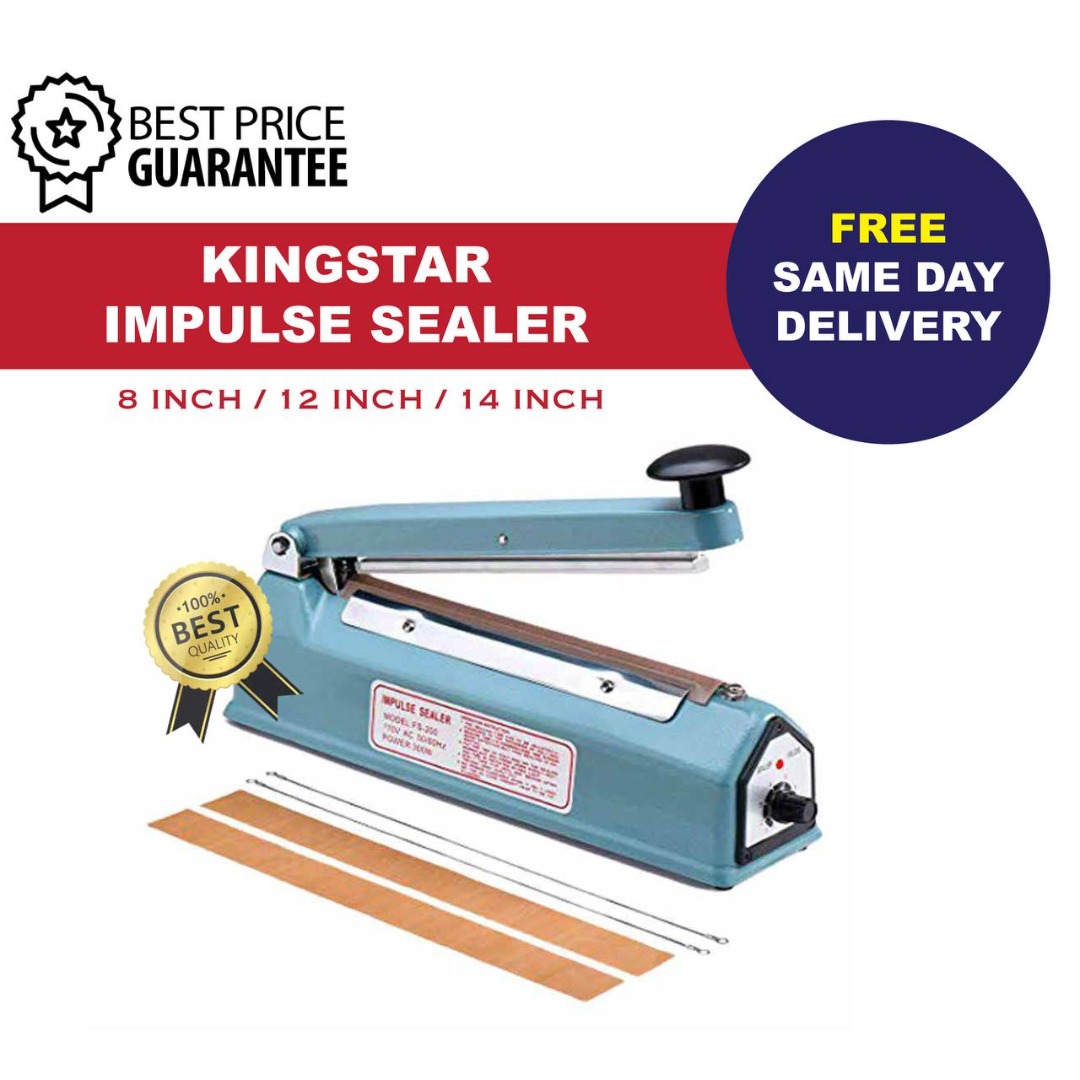 KINGSTAR IMPULSE SEALER, Hobbies & Toys, Stationery & Craft, Craft Supplies & Tools on Carousell